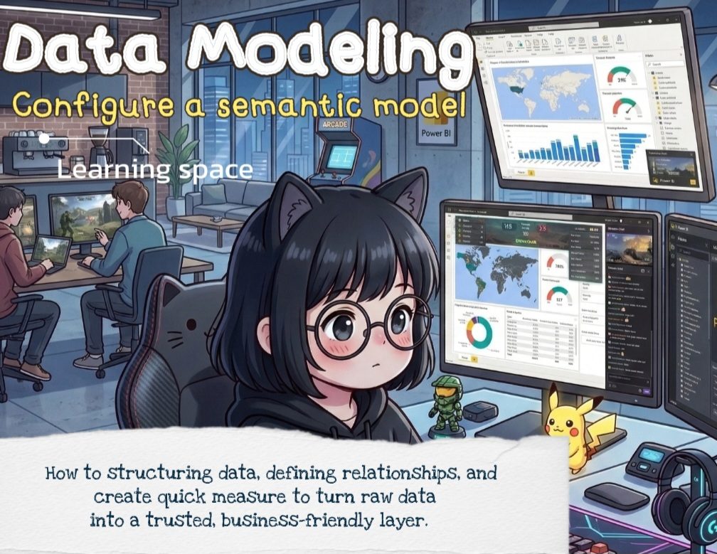 Data Modeling Part 2 – Configure a semantic model – Home Page