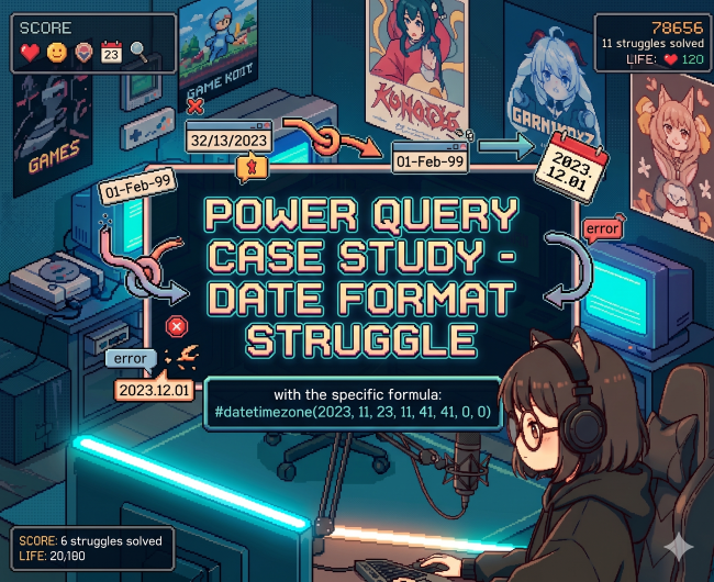 Power Query Case study – Date format struggle – Home Page